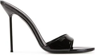 PARIS TEXAS Mules en cuir de veau verni