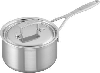 Demeyere Demeyere Industry 5 Stieltopf mit Deckel 20 cm; 3,0 Liter; 18/10 Edelstahl, Silber