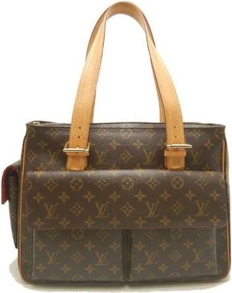 Louis Vuitton Sac cabas Pre-owned - Femme - Pre-owned - Brun - Taille: ONE Size
