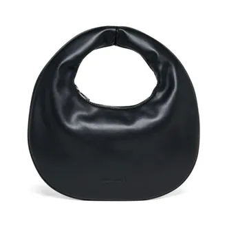 Max & Co. Sac &agrave; bandouli&egrave;re avec logo emboss&eacute; - Femme - Sacs - Noir - Taille: ONE Size