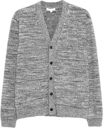 J.W.Anderson Homme, Pulls, Gris, Taille: L Melange Cardigan