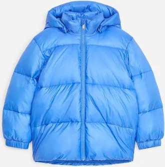 Arket Gef&uuml;tterte Steppjacke -Blau