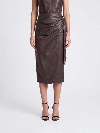 Elisabetta Franchi Rock Damen Farbe Braun