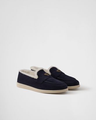 Prada Loafer aus Wildleder