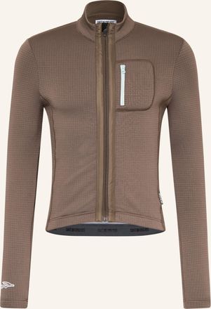 Cafe du Cycliste Caf&eacute; Du Cycliste Thermo-Radtrikot Lorenne braun