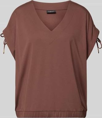 s.Oliver Black Label Loose Fit T-Shirt aus Viskose-Mix