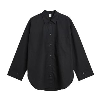 By Malene Birger Derris Shirt - - Blouses & Shirts - Damen - Schwarzk - XL