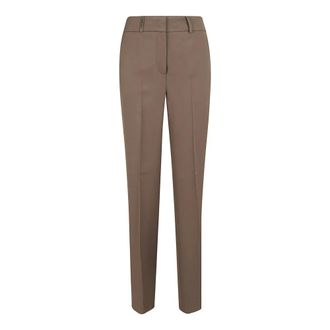 PESERICO Femme, Pantalons, Brun, Taille: 42 FR Pantalone Cadi di Viscosa Stretch