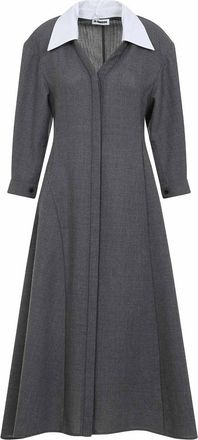 Jil Sander Maxikleid - Grau