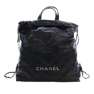 Chanel Pre-owned 22 Backpack - Femme - Pre-owned - Noir - Taille: ONE Size