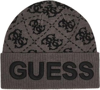 Guess M&uuml;tze AM9676 POL01 Dunkelgrau