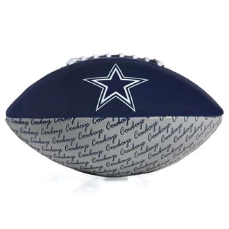 Wilson American Football NFL CITY PRIDE, Dallas Cowboys, Mischleder, F&uuml;r Freizeitspieler, Blau/Silber, WTF1523XBDL