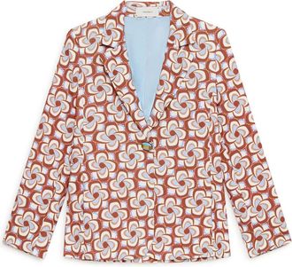 Maliparmi Maliparmi, Femme, Vestes, Brun, Taille: 44 FR Veste Cady Moulin&eacute;