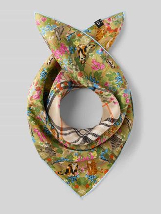 Fraas Seidentuch mit floralem Allover-Print Modell Nicki