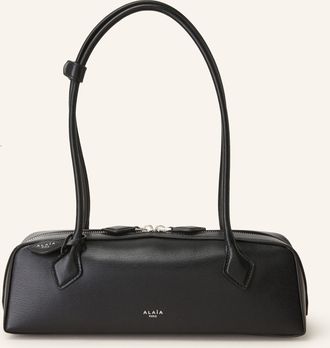 Alaia Ala&iuml;a Schultertasche Le Teckel Medium schwarz