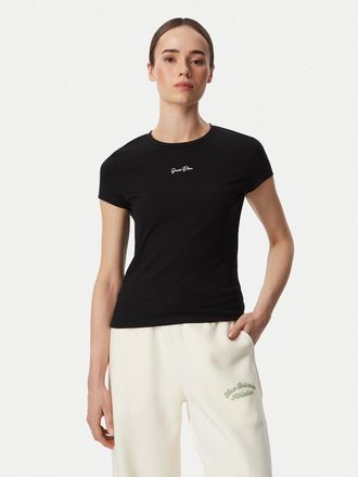 Guess T-Shirt V6YI01 K4258 Schwarz Slim Fit