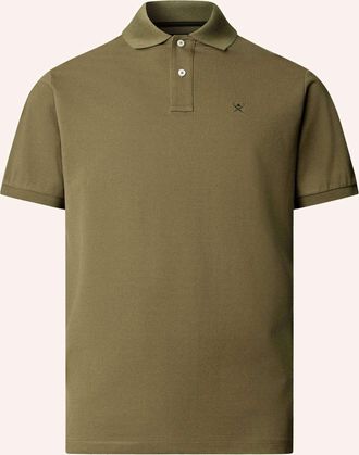 Hackett Poloshirt Slim Fit Logo gruen