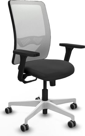 Piqueras y Crespo B&uuml;rostuhl Zulema mit 3D-Armlehnen, h&ouml;henverstellbare Lendenwirbelst&uuml;tze, ausgestattet mit 3 Positionen und Schneidschaum, mit Rollen von 65 mm, Parket