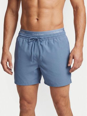 Calvin Klein Swimwear Badeshorts LV00N61024 Blau Regular Fit