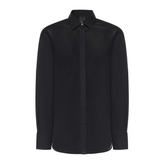 Pinko Hemdbluse mit Kn&ouml;pfen - - Blouses & Shirts - Damen - Schwarzk - M