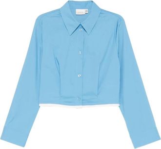 Gestuz Femme, Blouses et Chemises, Bleu, Taille: 38 FR OPY Shirt
