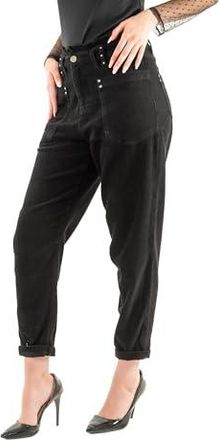 Freeman T. Porter Pantalons Joyce veluto Velu 12 Black 25