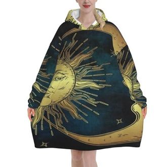 Generic Sweat &agrave; capuche vintage avec drapeau australien pour femmes et hommes adultes surdimensionn&eacute;s pour une couverture douce et chaude