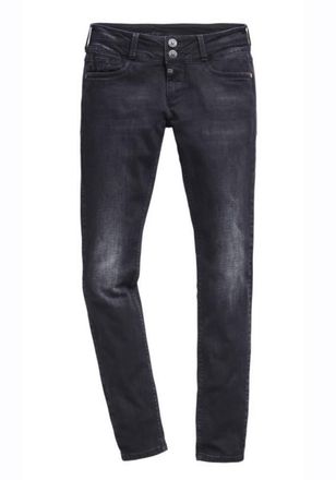 Timezone Damen Enyatz- 98% Baumwolle, 2% Elasthan Slim Jeans, Schwarz (Black Diamond Wash 9047), 30W / 30L EU