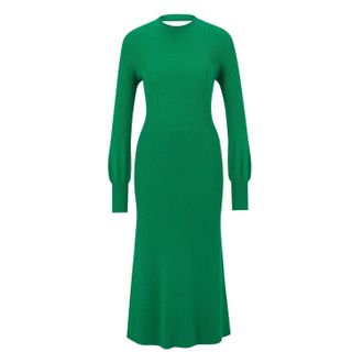 HUGO BOSS Hugo - Slopenny Kleid für Damen (Grün)