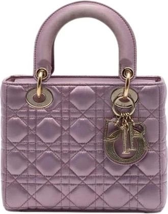 Dior Pre-owned Lady Dior - Femme - Pre-owned - Rose - Taille: ONE Size
