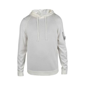 C.P. Company C.p. Company, Homme, Sweatshirts et sweats &agrave; capuche, Blanc, Taille: L SweaT-shirts &agrave; capuche