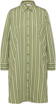 s.Oliver Midikleid Kleid Hemdkleid aus Popeline in A-Linie