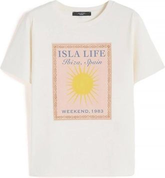 Max Mara Femme, Tops, Blanc, Taille: 42 FR Wkdpantera T-shirt