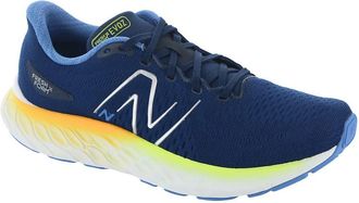 New Balance Herren Fresh Foam X Evoz V3Running Shoe, Nb Navy with Heritage Blue and Cosmic Pineapple, 45.5 EU