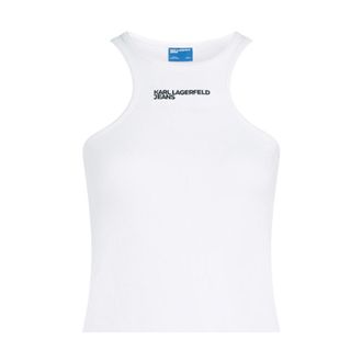 Karl Lagerfeld Damen, Oberteile, Wei&szlig;, LGr&ouml;&szlig;e