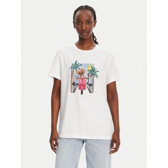 Liu Jo T-Shirt WA5260 JS003 Wei&szlig; Regular Fit