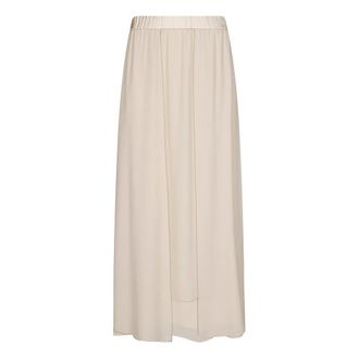 PESERICO Femme, Jupes, Beige, Taille: 38 FR Long Skirt