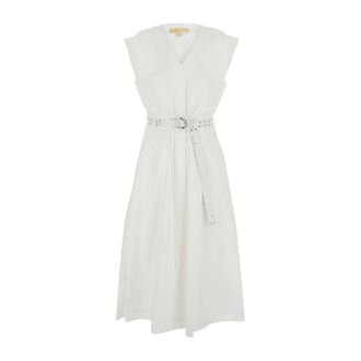 Michael Kors Damen, Kleider, Weiß, SGröße