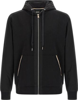 HUGO BOSS Homme, Sweatshirts et sweats &agrave; capuche, Noir, Taille: XL C-Spence 10 Cotton Terry Sweat &agrave; capuche