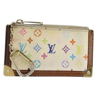 Louis Vuitton Portefeuille en Toile Pre-owned - Femme - Pre-owned - Blanc - Taille: ONE Size