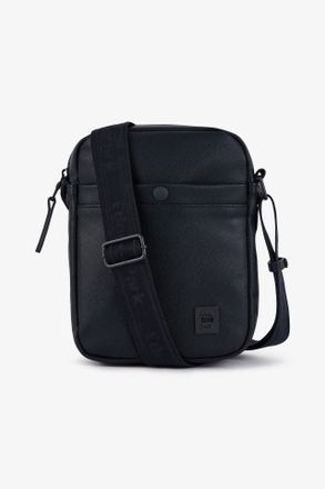 Eden Park Besace Unie Bleu Marine Effet Grain&eacute;