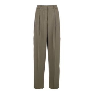 Michael Kors Wide Leg Pants - - Trousers - Damen - Braun - 2XS