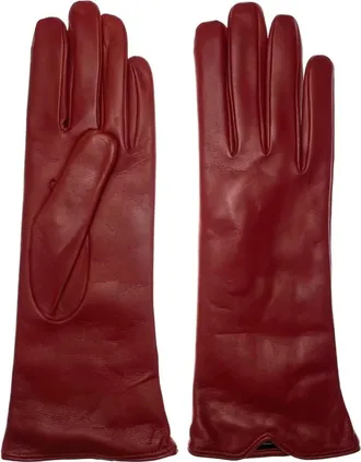 Restelli Guanti Gants en cuir nappa et cachemire Bruciato - unisex - Accessoires - Brun - Taille: 7 IN