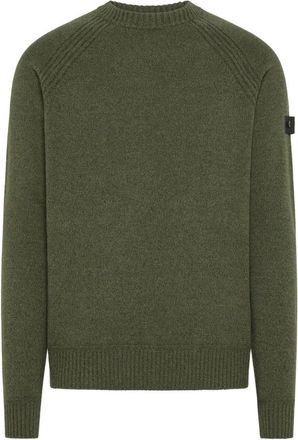 Peuterey Pull &agrave; col rond - Homme - Pulls - Vert - Taille: L