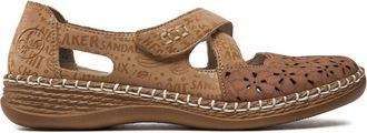 Rieker Halbschuhe Rieker 464H4-62 Braun