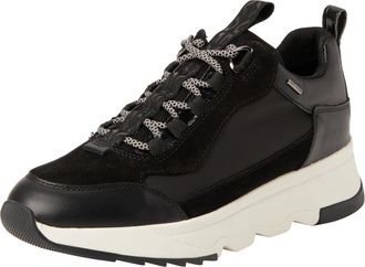 Geox Mädchen D Falena B ABX Sneaker, Schwarz, 41 EU