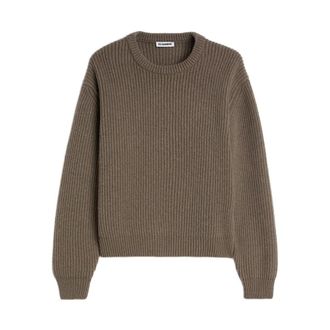 Jil Sander Homme, Pulls, Vert, Taille: L Pulls &agrave; col rond
