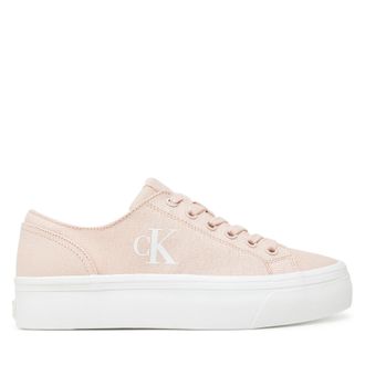 Calvin Klein Jeans Sneakers Calvin Klein Jeans Vulc Flatform Low Cv Mg YW0YW01763 Orange