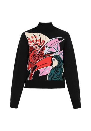 Izia Pullover Frauen schwarz mehrfarbig