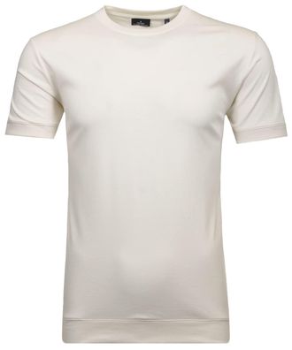 Ragman Herren Pima T-Shirt Rundhals mit B&uuml;ndchen XXL, Ecru-003